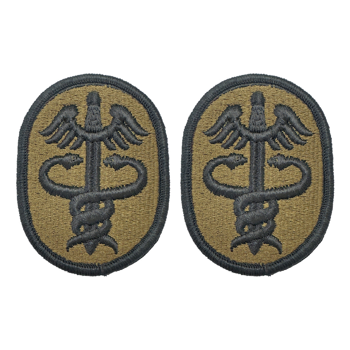 Medical Command Health Service Ocp Patch With Hook Fastener Pair