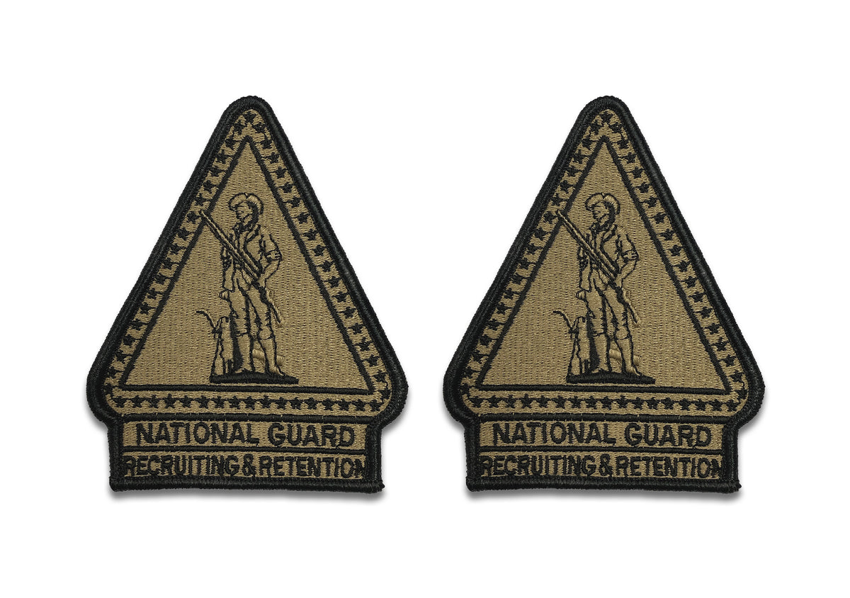 National Guard Recruiting & Retention (Minute Man) OCP Patch (pair ... National Guard Recruiting & Retention (Minute Man) OCP Patch (pair ...