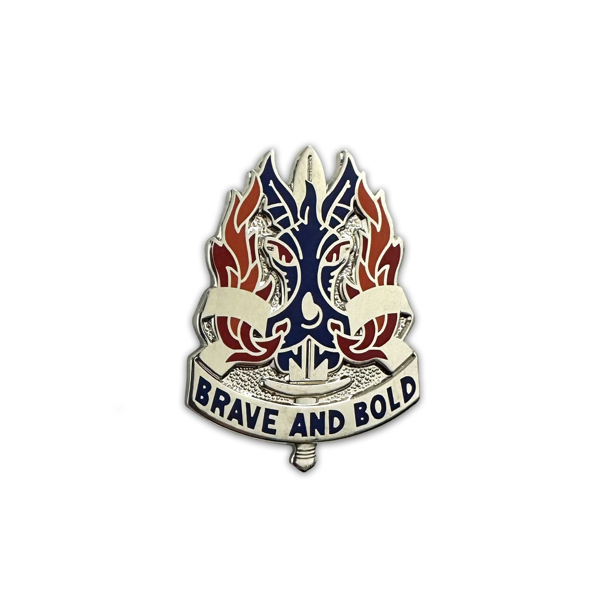 198th Infantry Crest "BRAVE AND BOLD" (each) | Insignia Depot