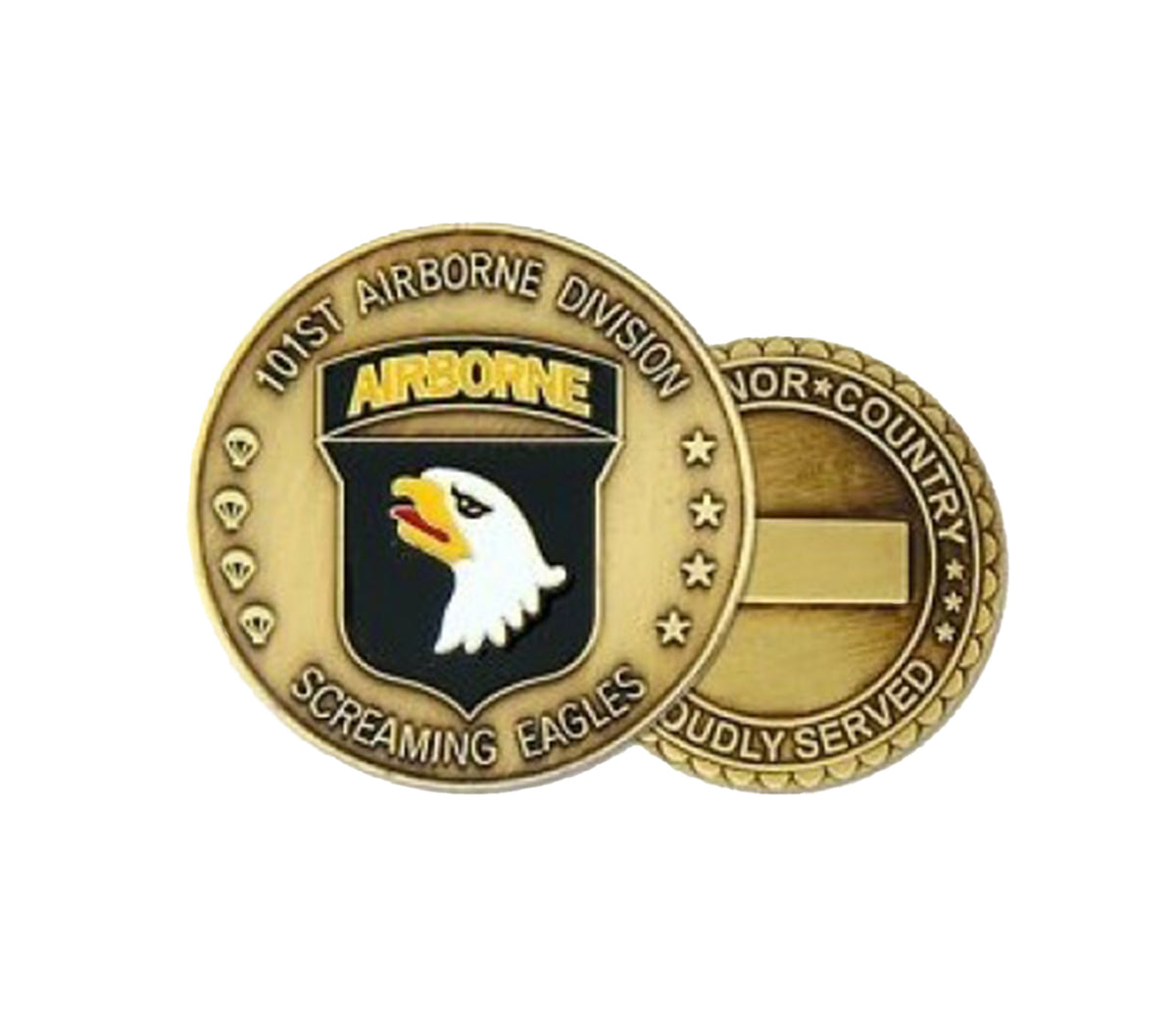 101st Airborne Division Challenge Coin | Insignia Depot