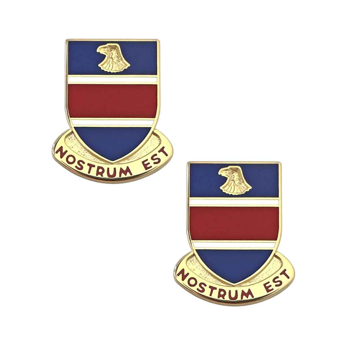 326th Engineer Battalion Crest "Nostrum Est" (pair) | Insignia Depot