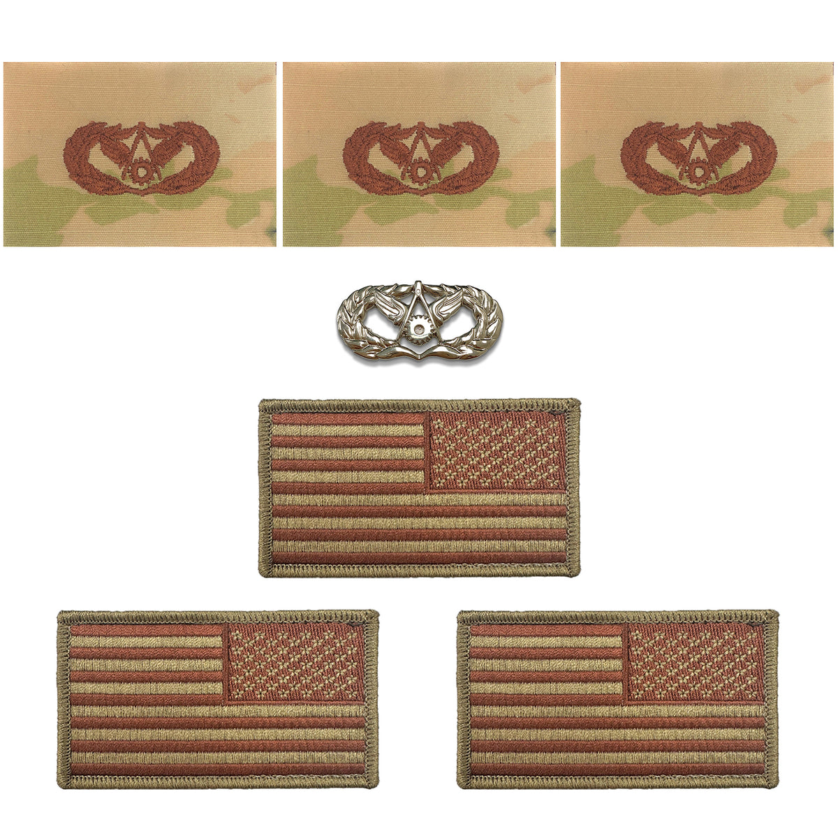 U.S. Air Force Civil Engineer (Basic) Bundle with OCP Spice Brown ...
