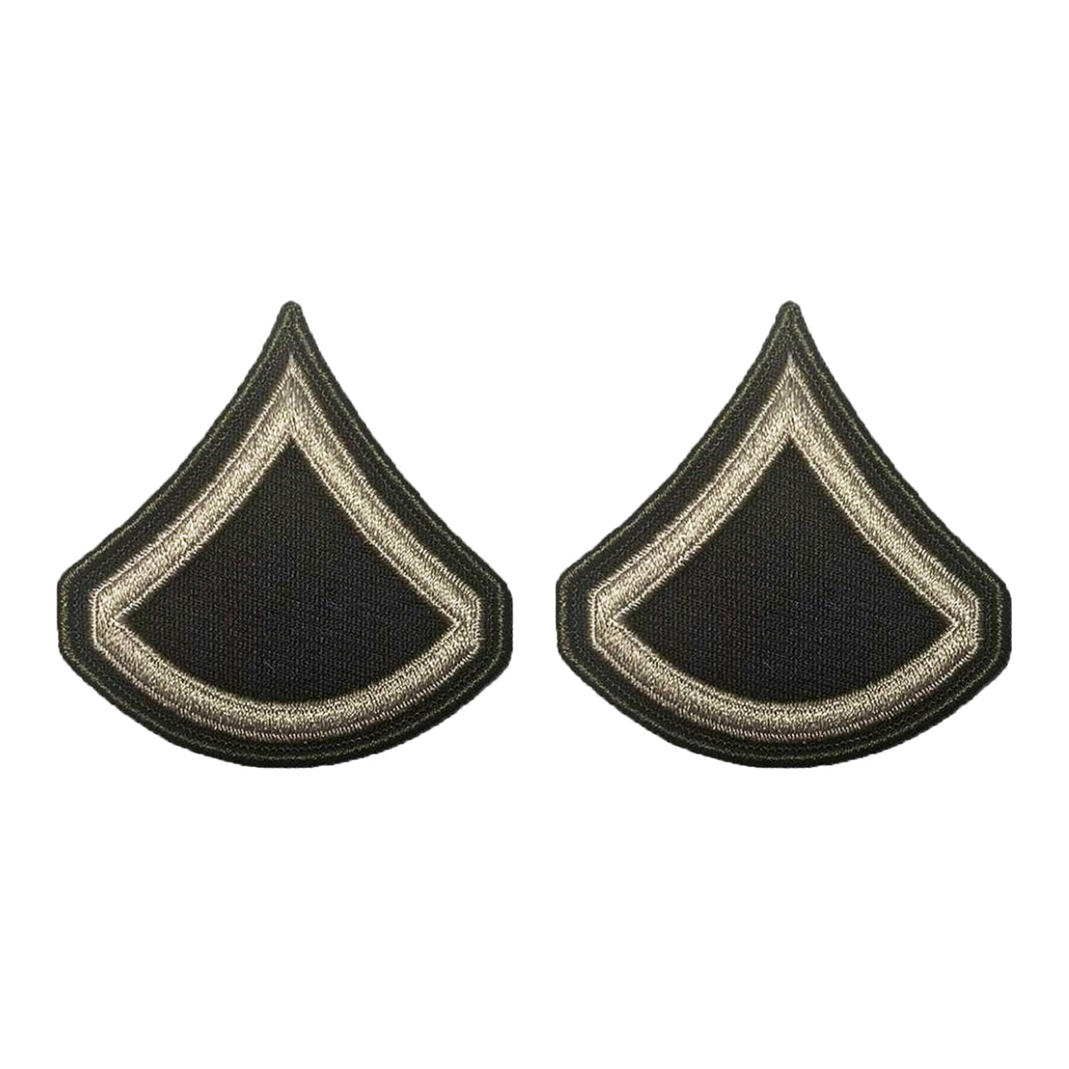 AGSU U.S. Army E3 Private First Class Chevron Sew on rank Male ...