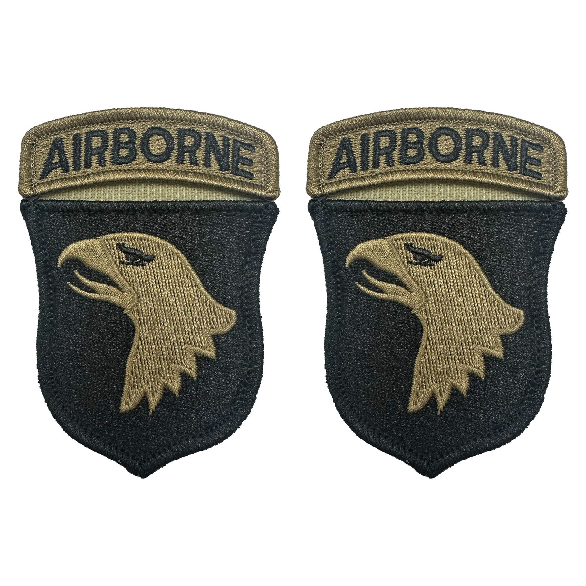101st Airborne Division OCP Patch with Hook Fastener and Airborne Tab ...