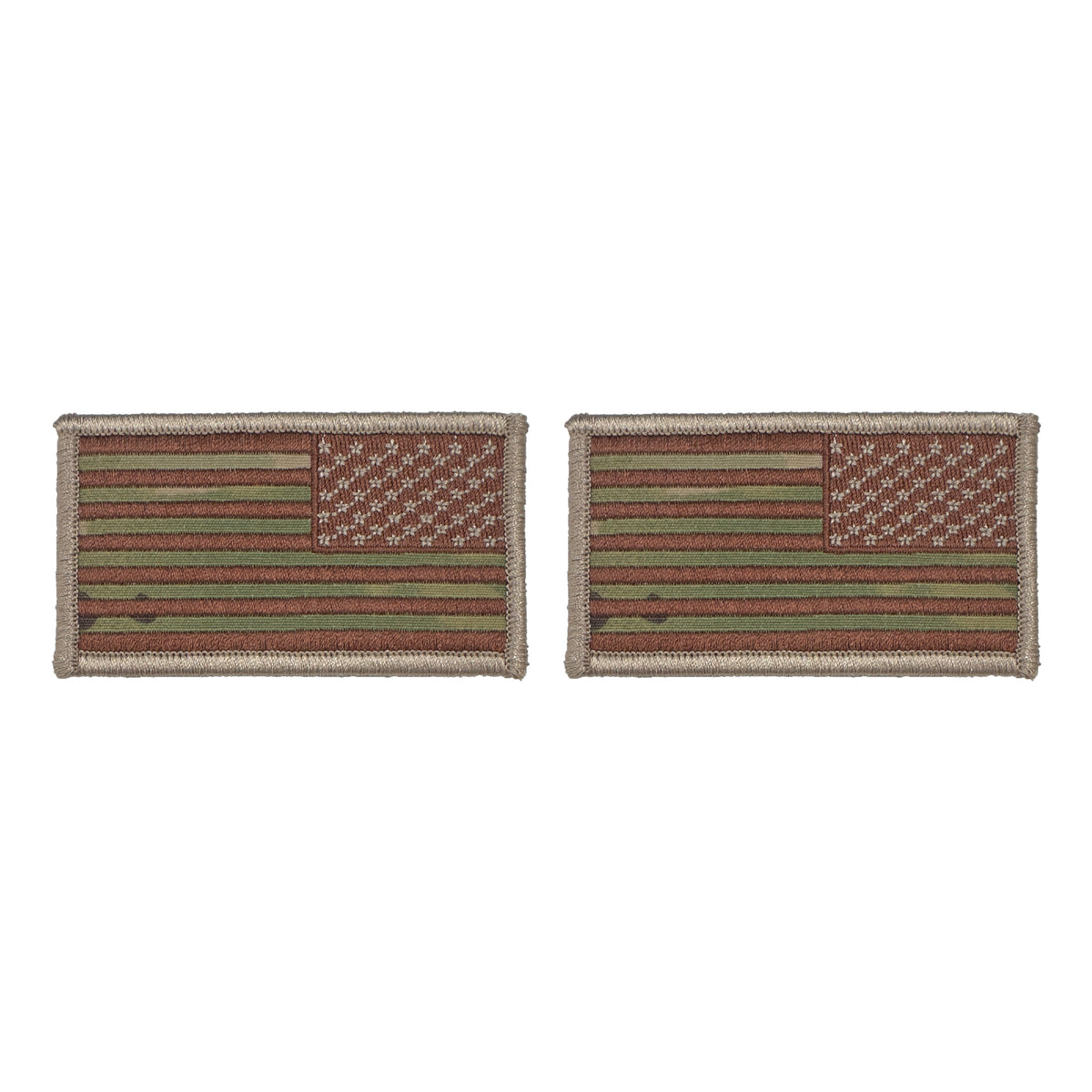 U.S. Flag Reverse OCP Camo W/ Hook Fastener (pair) | Insignia Depot