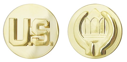 Chaplain Assistant & U.S. Brite Pin-on Enlisted