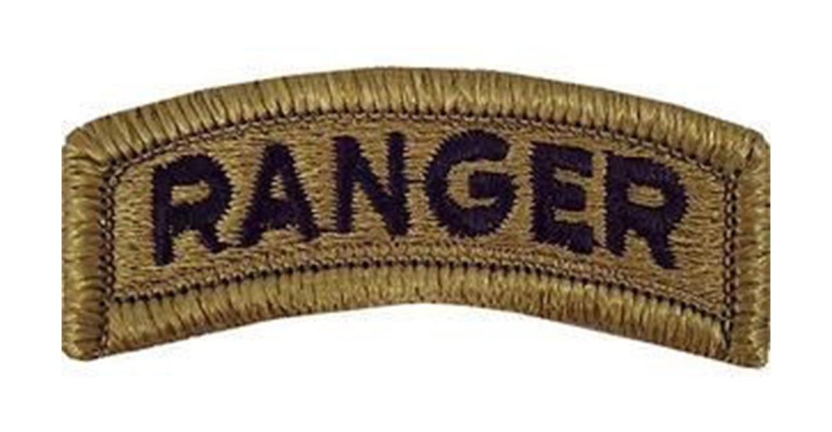 Ranger OCP Tab W/O Hook Fastener | Insignia Depot