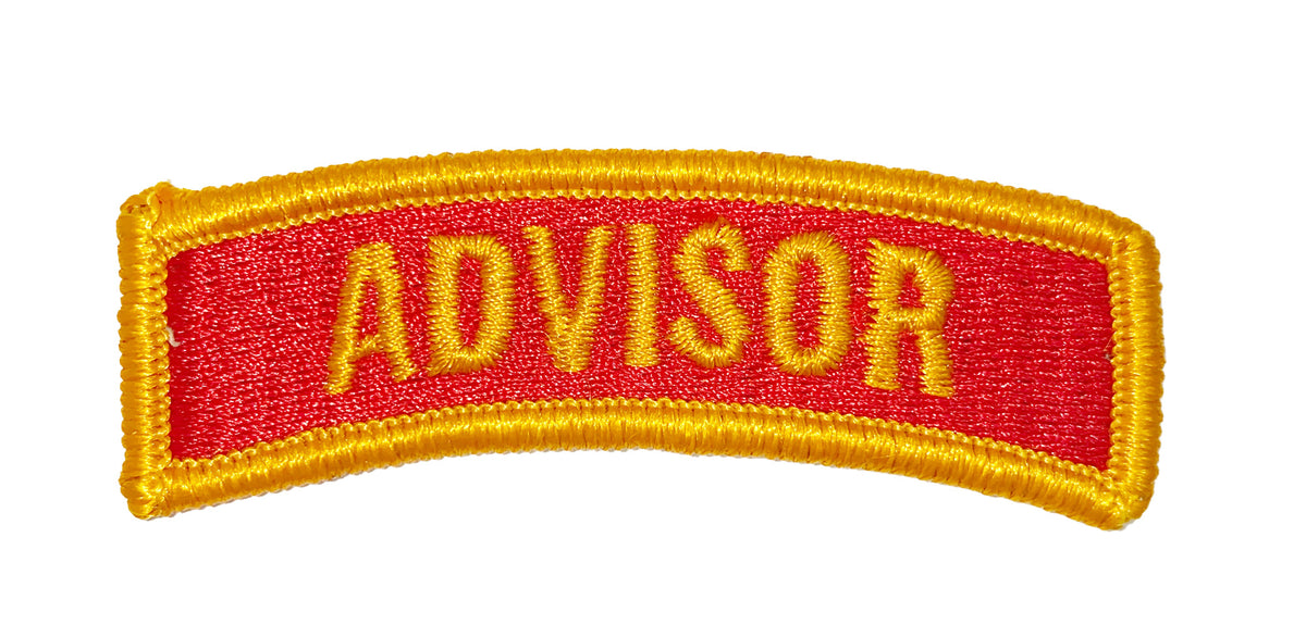 Advisor Color Tab W/ Hook Fastener | Insignia Depot