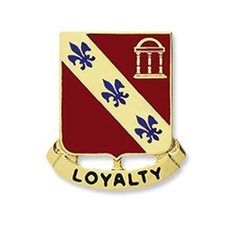 319th Field Artillery Crest "Loyalty" (each)