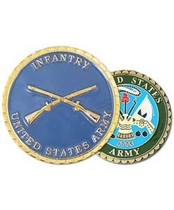 United States Army Infantry Challenge Coin | Insignia Depot