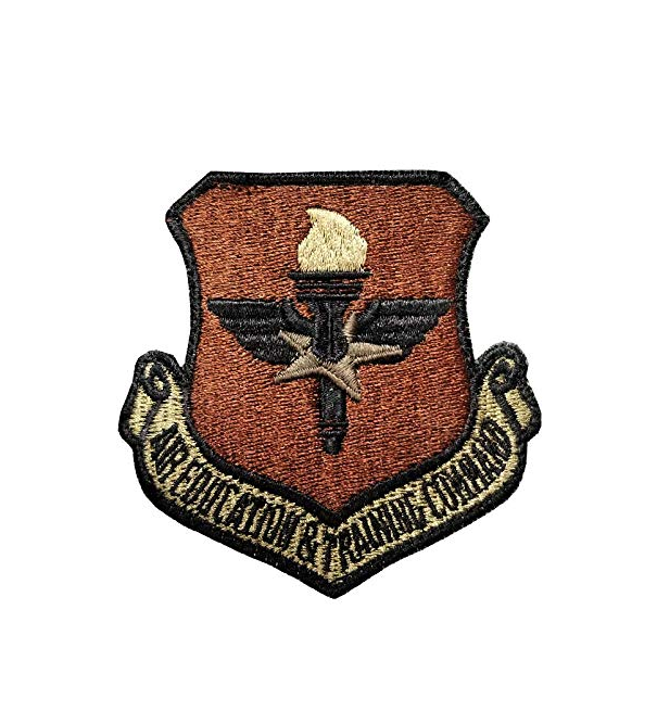 US Air Force Air Education & Training OCP Spice Brown Patch with Hook ...