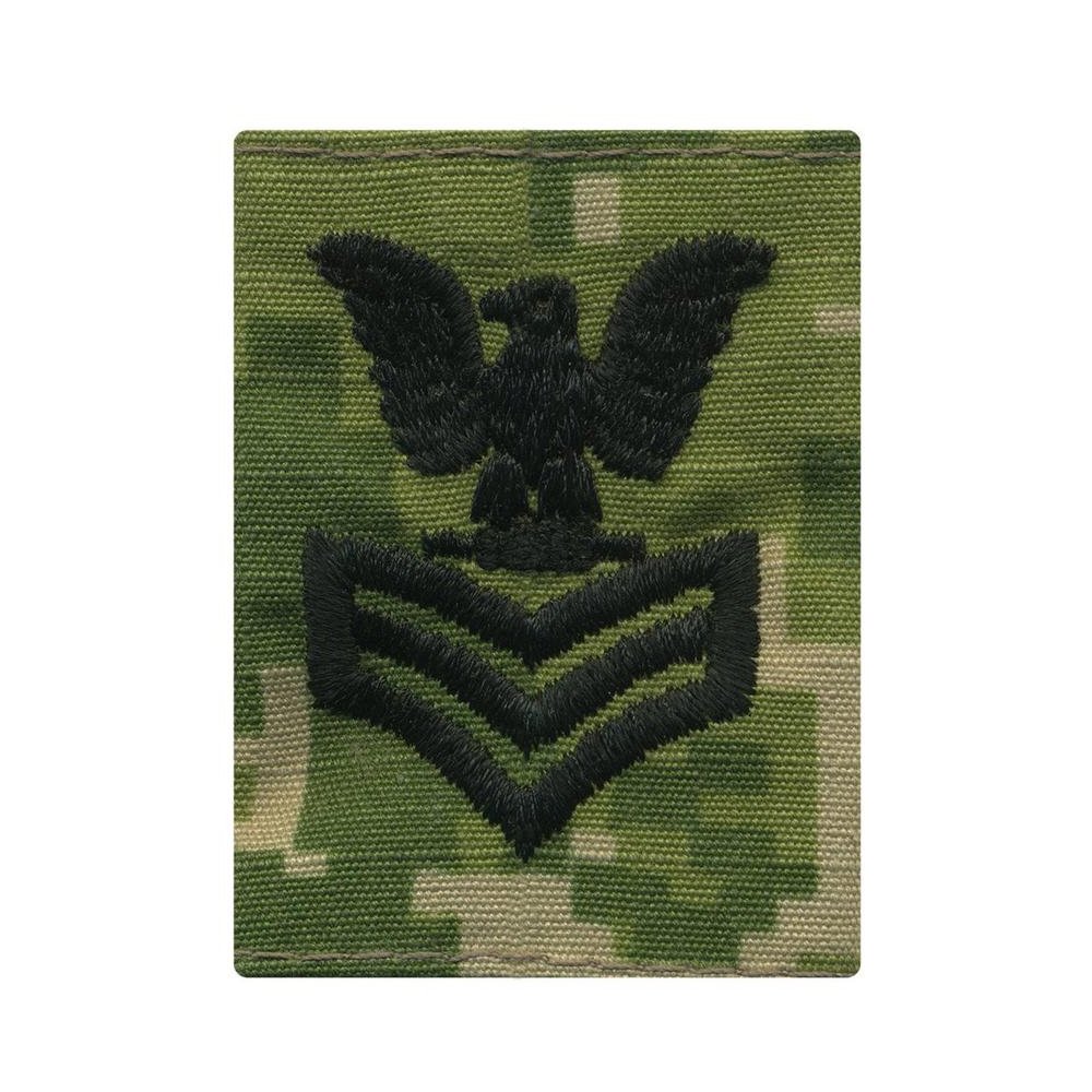 U.S. Navy New NWU Type III Parka Loop E6 Petty Officer First Class Rank ...