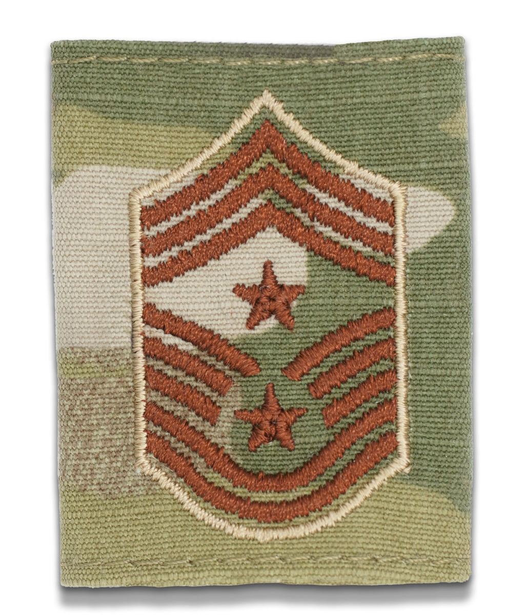 USAF E9 Command Chief Master Sergeant OCP Gore-Tex® Loop Rank ...