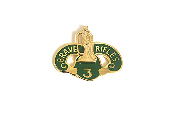 3rd Cavalry Regiment Unit Crest "Brave Rifles" (each) | Insignia Depot