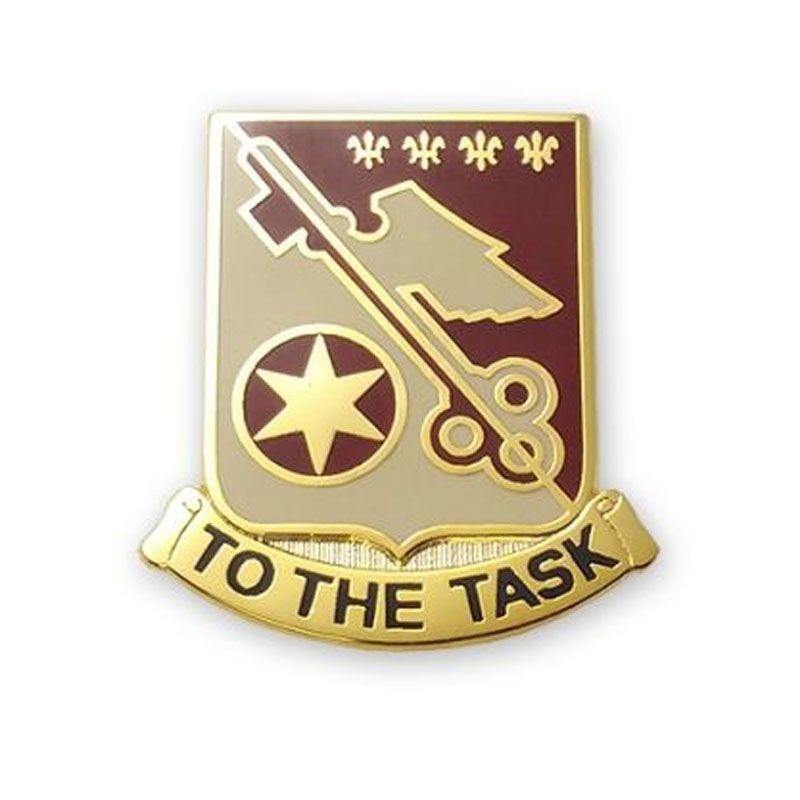 426th Support Battalion Crest "To The Task" (Pair) | Insignia Depot