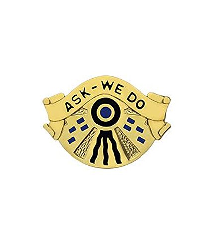 553rd Support Battalion Unit Crest "Ask We Do" (each) | Insignia Depot