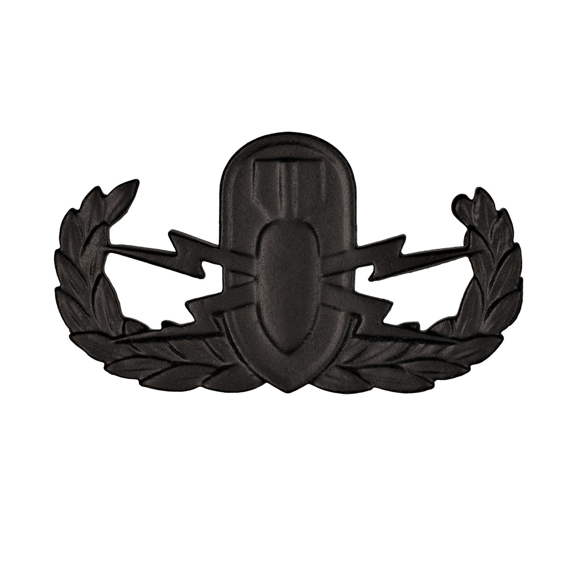 Explosive Ordnance Disposal Basic Black Metal Pin-on Badge | Insignia Depot