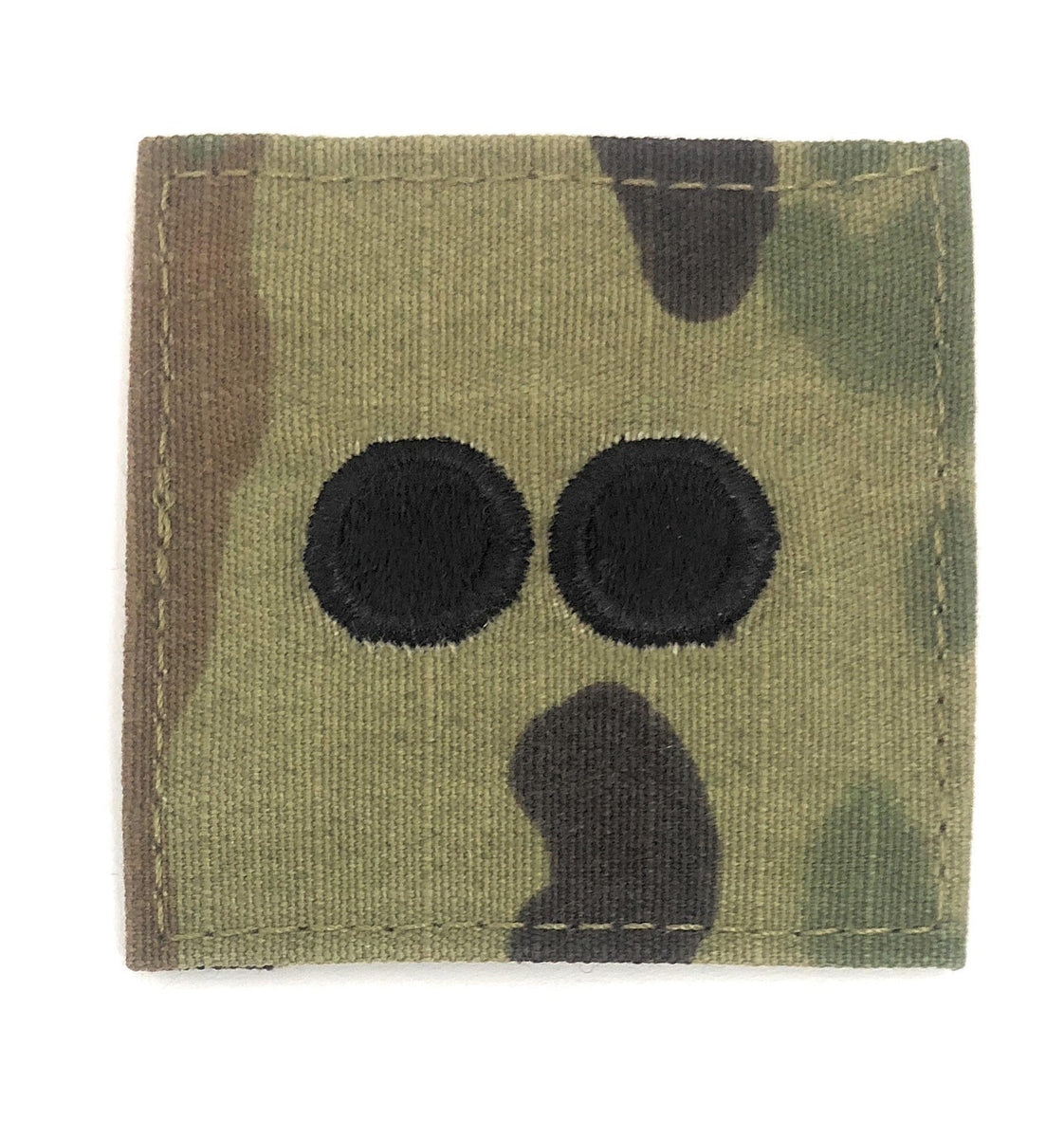 ROTC OCP Rank 2X2 1st Lt. fully Embroidered with Hook Fastener (1/2 ...