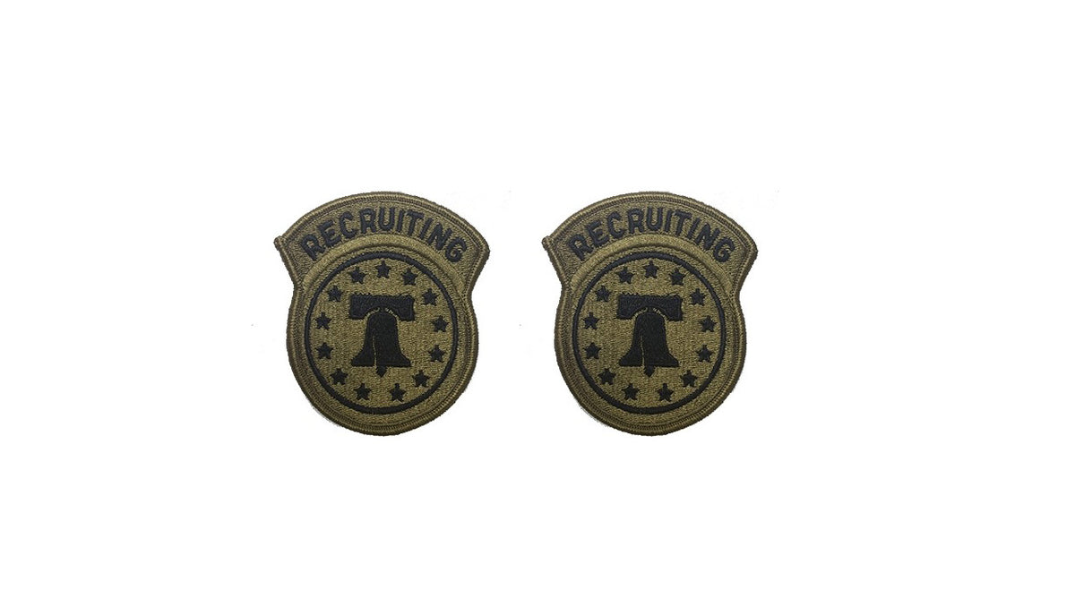 Recruiting Command US Army OCP Patch W/ Hook Fastener (pair) | Insignia ...