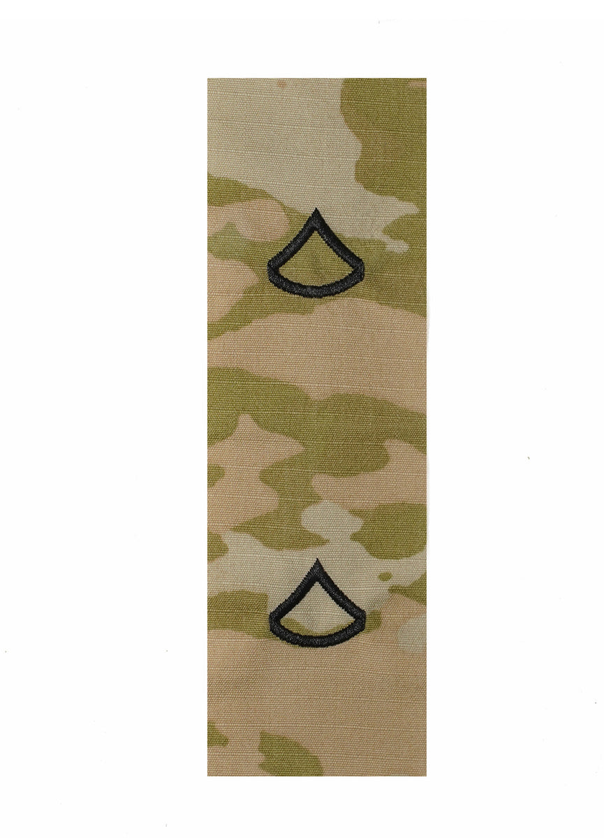 E3 Private First Class OCP Sew-on for Caps (pair) | Insignia Depot